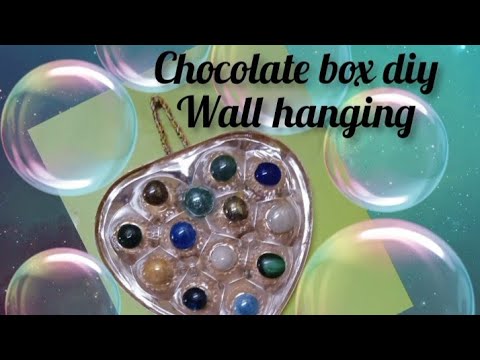Best out of waste# Chocolate box diy# wall hanging from chocolate box ...