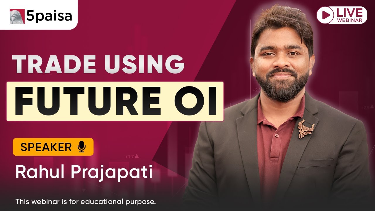 How to Trade Smartly Using Futures Open Interest (OI) | Live Webinar ...