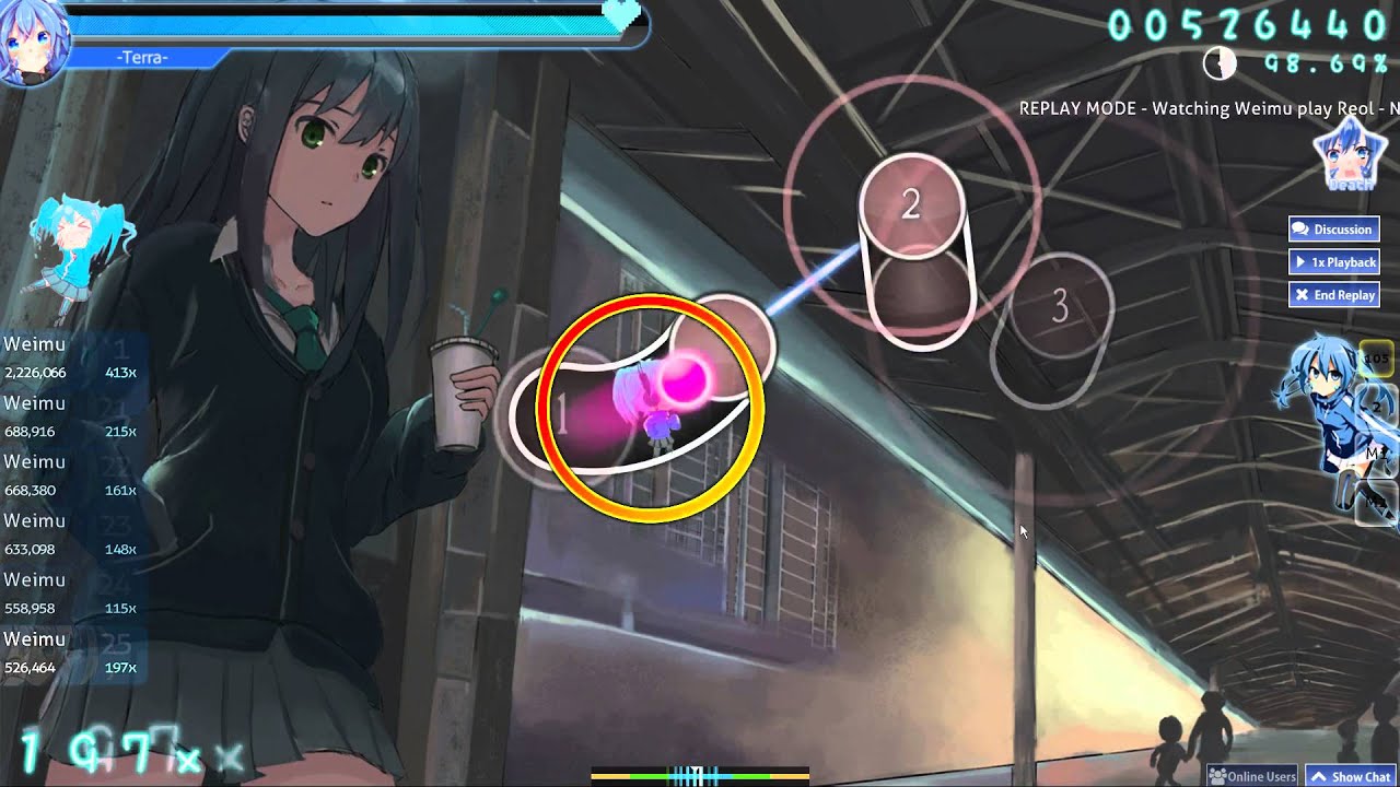 Osu!: Reol -No Title (Hard) FC - YouTube