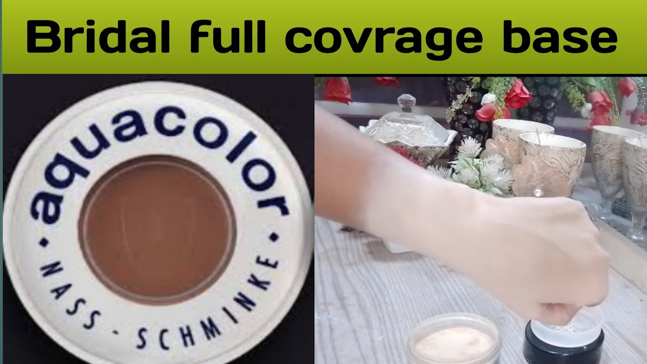 Bridal full covrage base | party base | Krylon aqua pencake ...