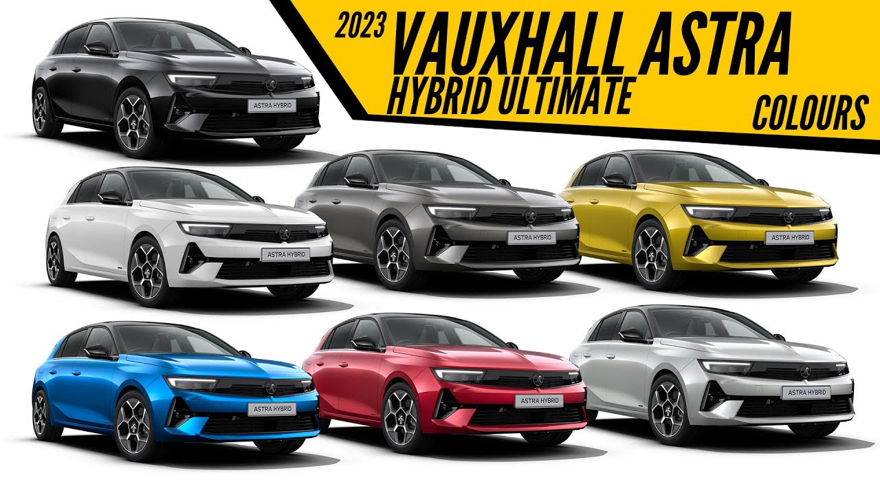 2023 Vauxhall Astra Hybrid Ultimate - All Color Options - Images ...