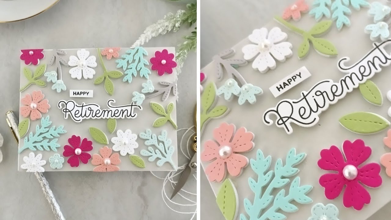 Creating A Die Cut Background with @CardsandCoffeeTime - YouTube
