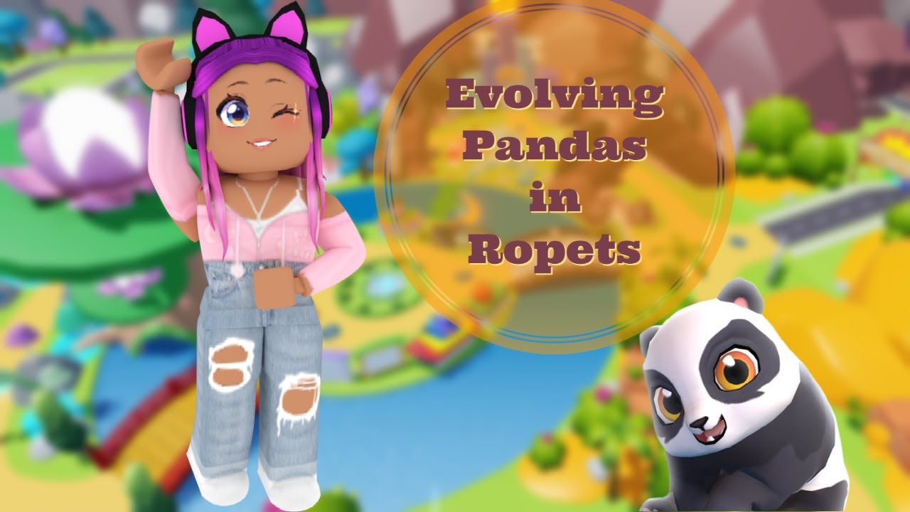 Evolving Pandas In Ropets on Roblox + Shiny Panda! - YouTube