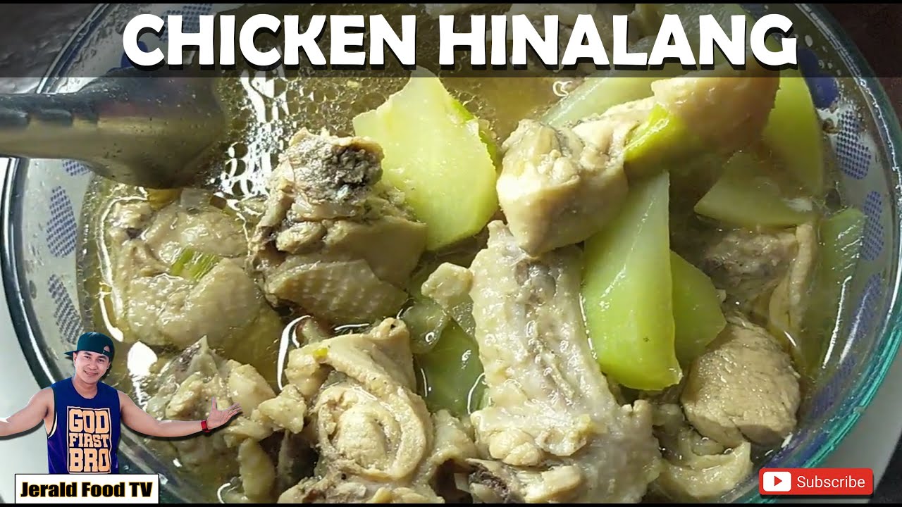 HALANG-HALANG NA MANOK / SPICY CHICKEN SOUP / EASY TO COOK - YouTube