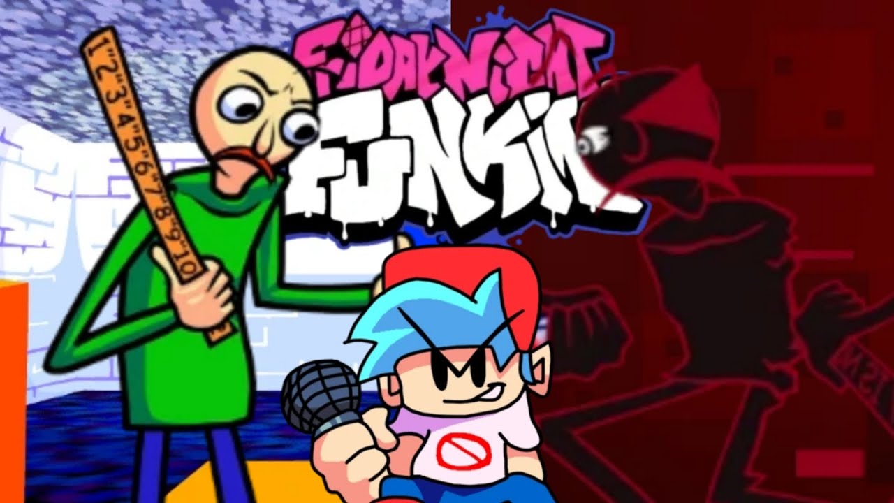 ФНФ ПРОТИВ БАЛДИ / FNF Baldi Friday night funkin vs baldi 1.0 - YouTube