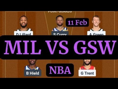 MILVSGSW | MIL VA GSW TEAM | MIL VS GSW PRIDICTION | NBATEAM ...