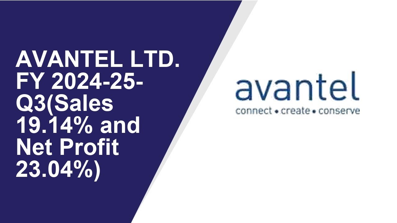 AVANTEL LTD. Consolidated Quarterly Result | Q3 Result 2024-25 ...
