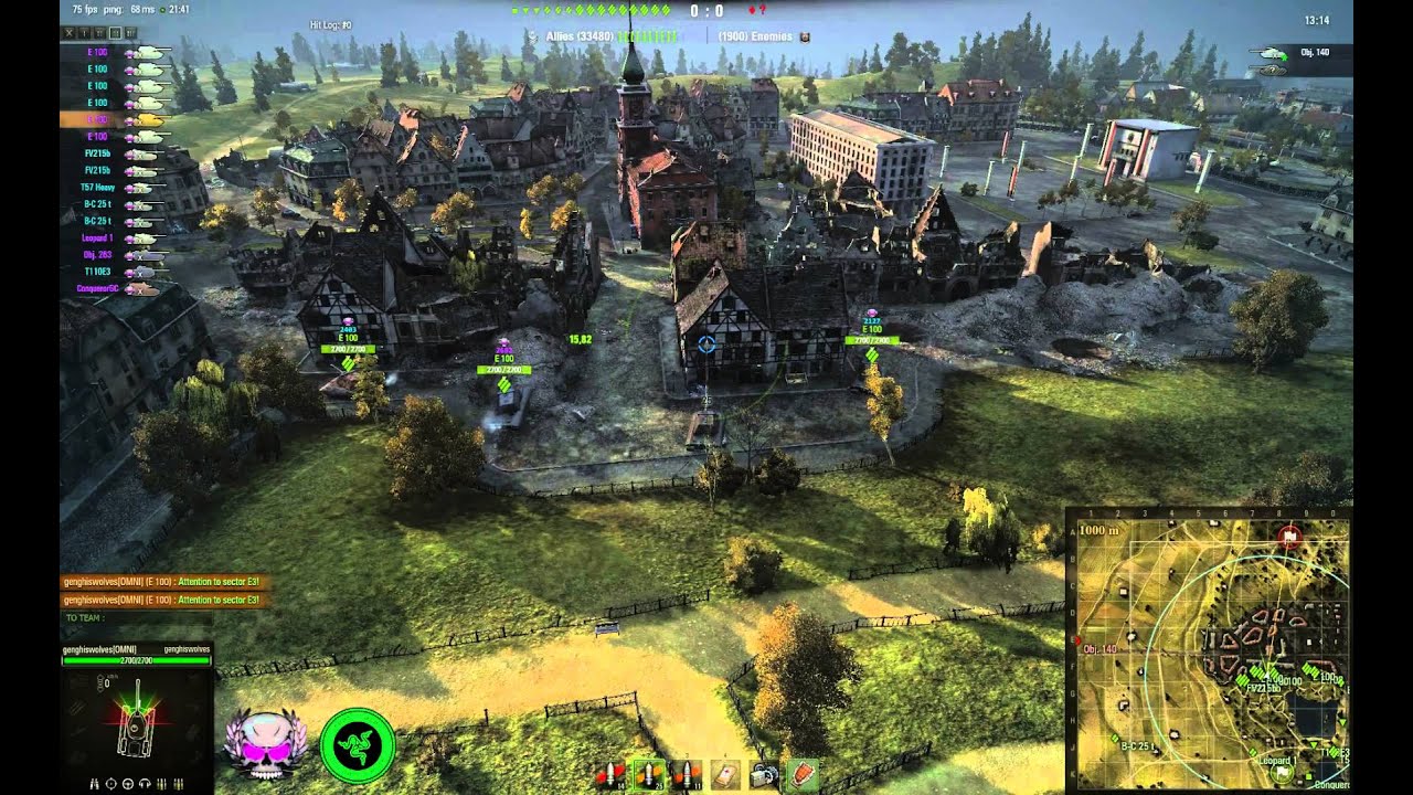 WOT CW: Siegfried line defense genghis style! :D - YouTube