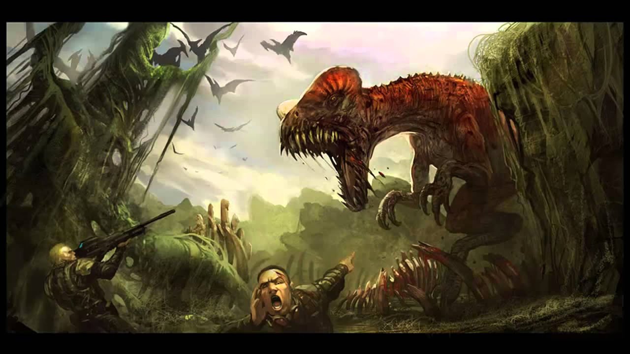 Dinosaur sounds 2 - YouTube