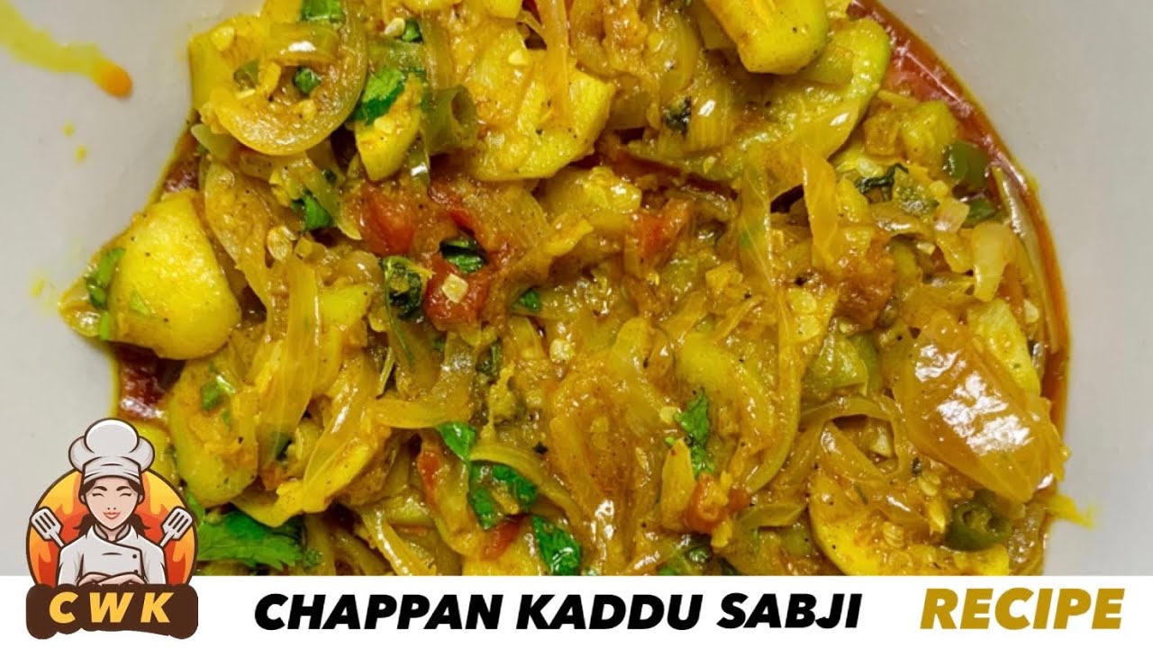 Chappan Kaddu Sabji Recipe -How to Make Chappan Tinda Recipe At Home In ...