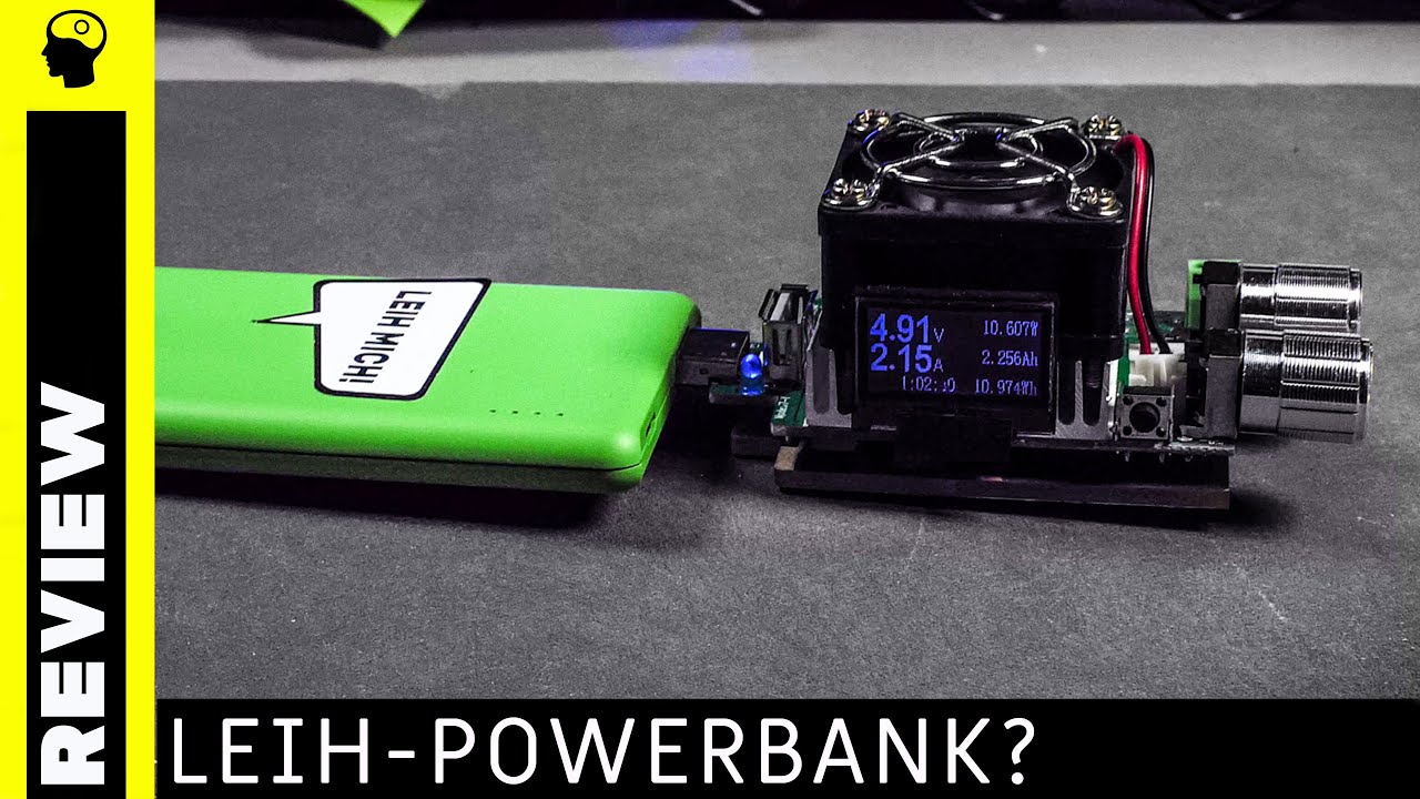 Miet Powerbank "Chimpy" - Teardown und Messungen - YouTube