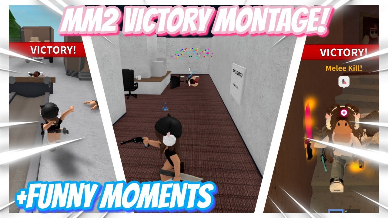FUNNY MM2 VICTORY MONTAGE - YouTube