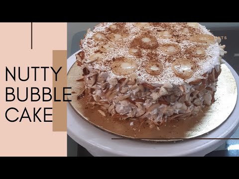 Homemade' NUTTY BUBBLE CAKE' | Without oven | HEAVEN OF FOODIES😇 - YouTube