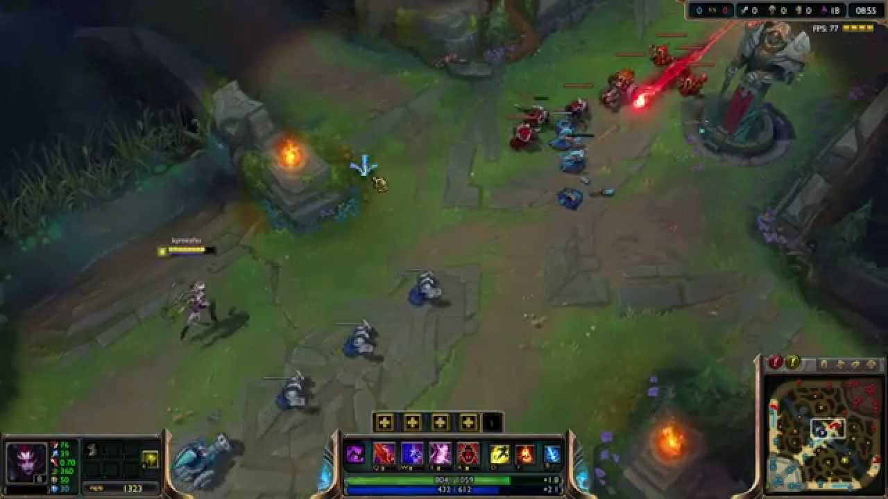 Skin Elise Luna Sangrienta (Blood Moon) League of Legends - YouTube