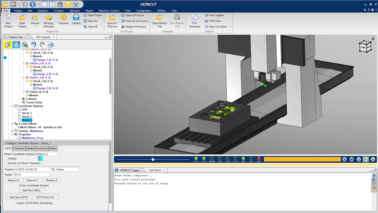 Tech Tip: Moving Multiple Cut Stocks for Multi-Setup Simulations - YouTube