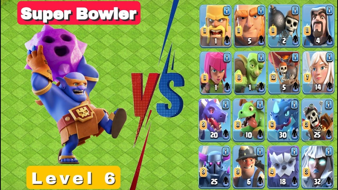 Super Bowler VS All Troops | Clash of Clans. - YouTube