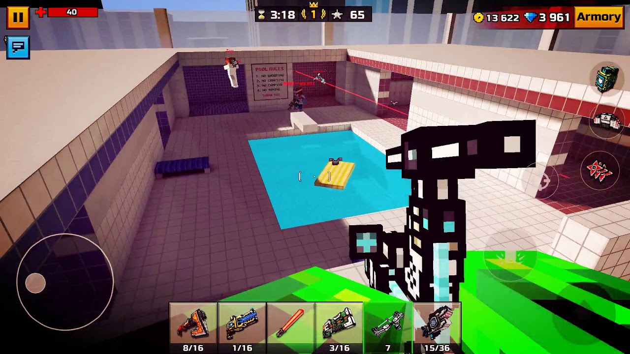 Pixel Gun 3D - JustSpawn VS Subscribers - YouTube