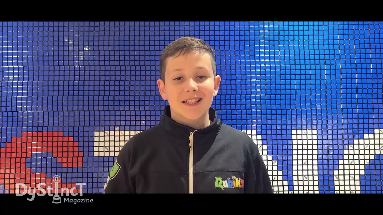 Benjamin Russo | Rubik's Cube Artist | Dystinct | Creating awareness ...