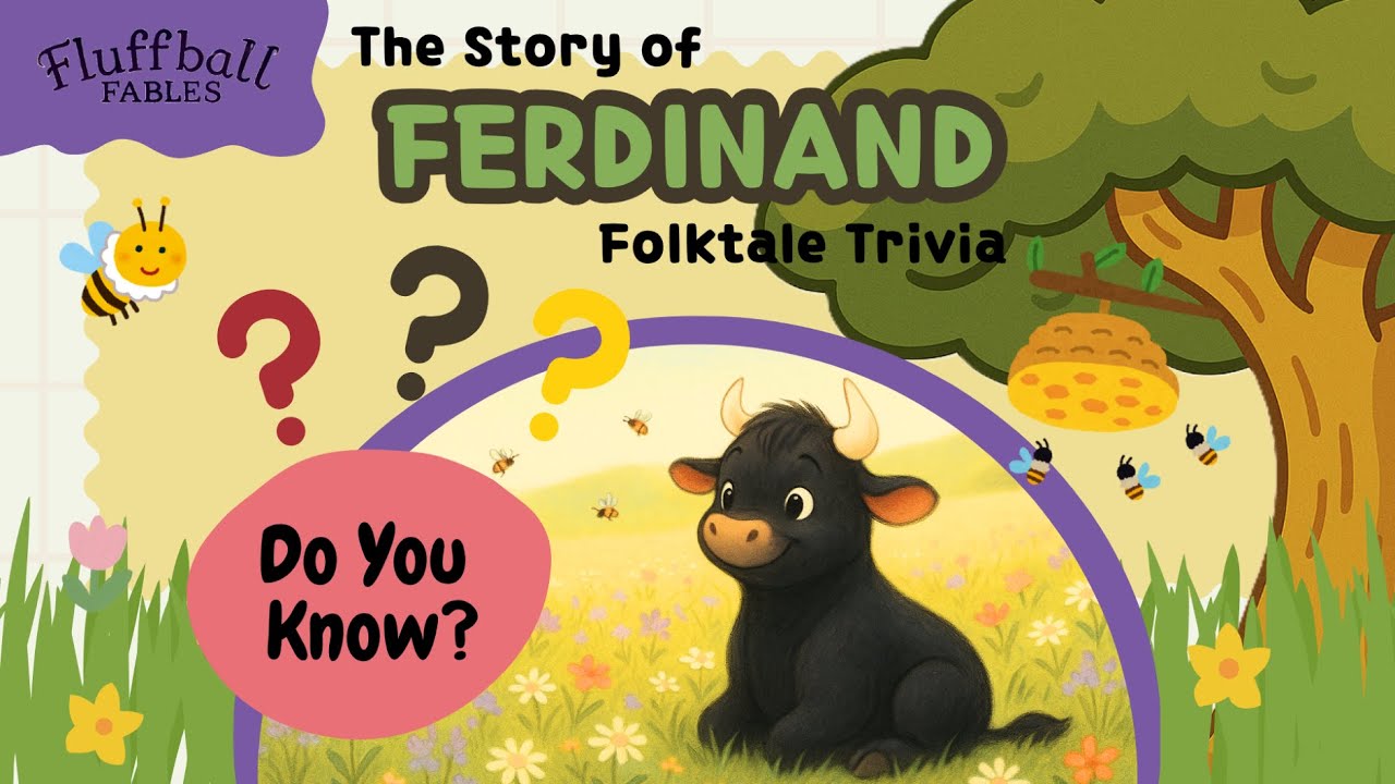Ferdinand the Bull Quiz for Kids 🐮🌸 | Fun Story Questions About Being ...