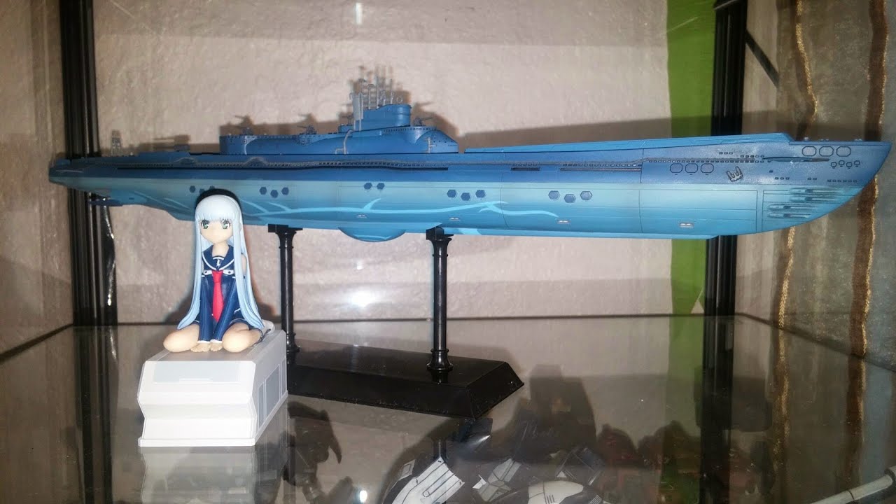 Pit Road I-401 Iona Aoki Hagane no Arpeggio Pre-built Model Unboxing ...