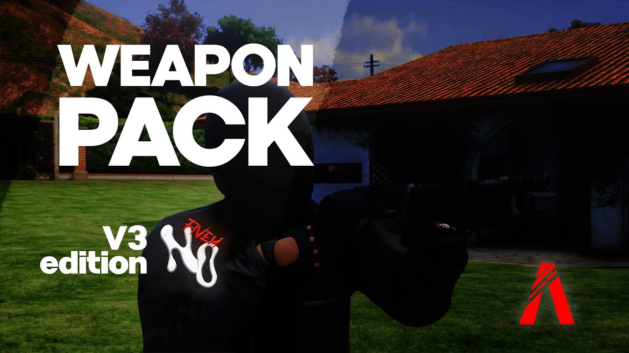WEAPON PACK V3 | FIVEM - YouTube