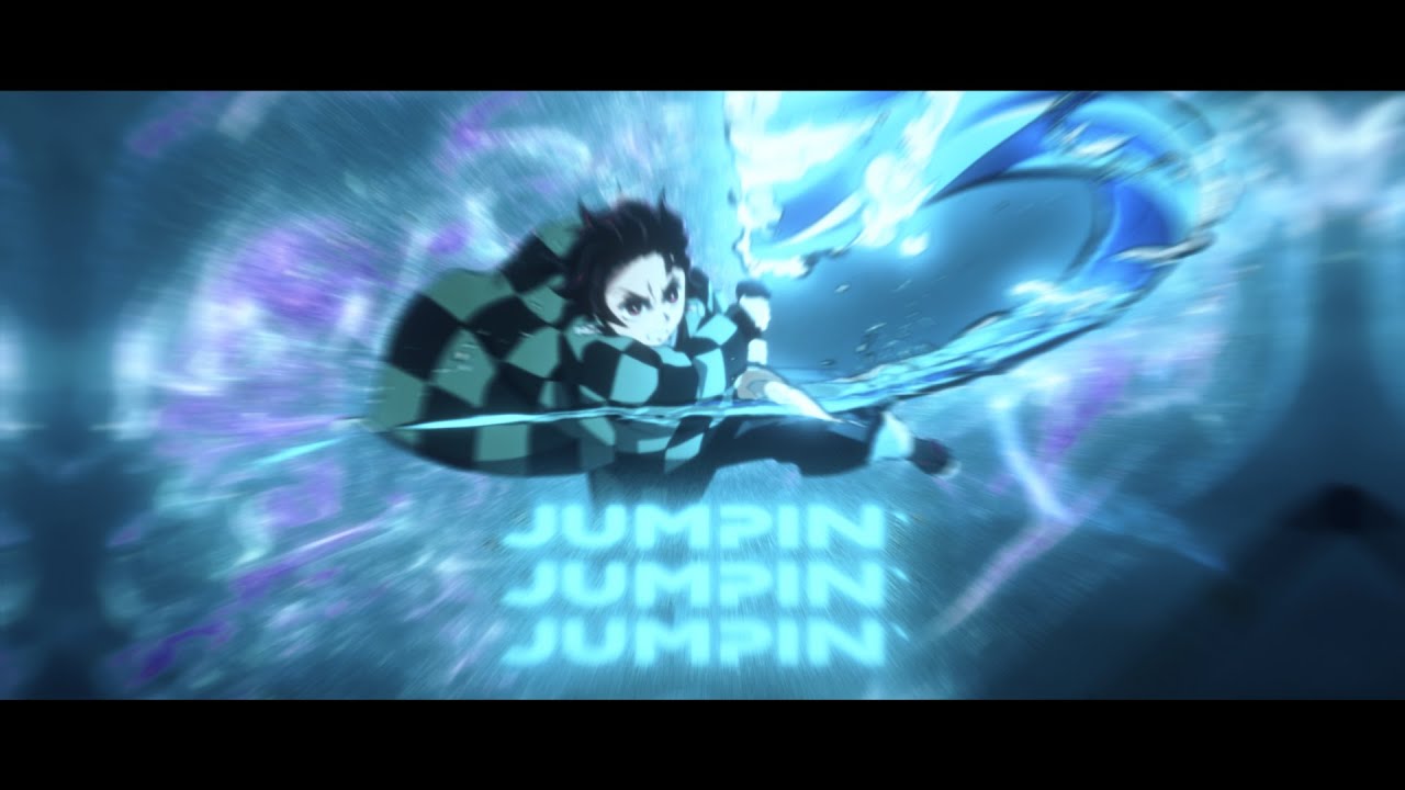 NLE Choppa - Jumping | Tanjiro vs Daiki | Uzui vs Gyutaro| Demons ...