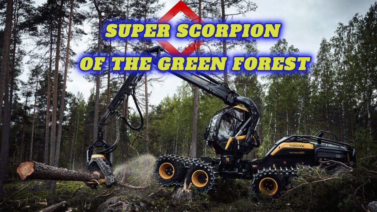 Giant Scorpion: The World's Scariest Forestry Machine - YouTube