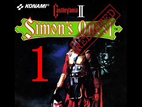 Castlevania II: Simon's Quest: Redaction Blind Let's Play Part 1 - YouTube