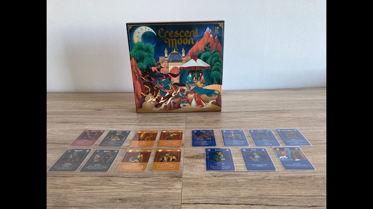 Board game Crescent Moon, pt.3 (Osprey Games)// Настольная игра ...