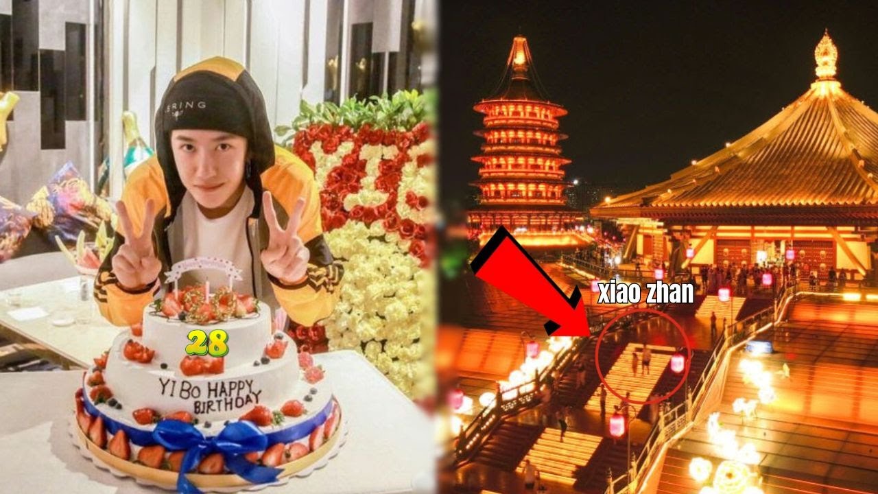 🔴LIVE! Xiao Zhan’s Secret Birthday Surprise for Wang Yibo Made the ...