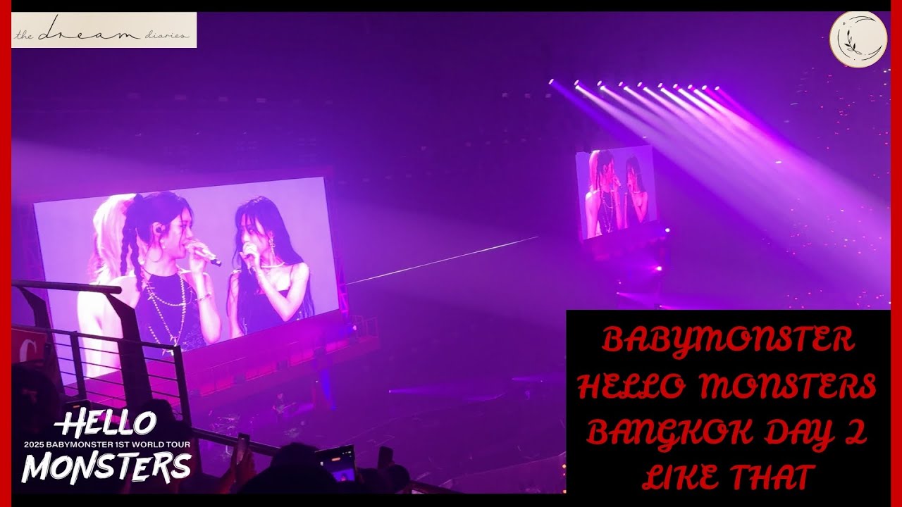 BABYMONSTER - Like That (Hello Monsters World Tour in Bangkok day 2 ...