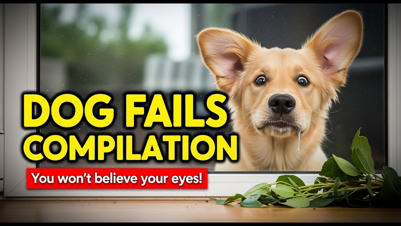 You Won't BELIEVE How These Dogs Failed (Funny Dog Fails Compilation) # ...