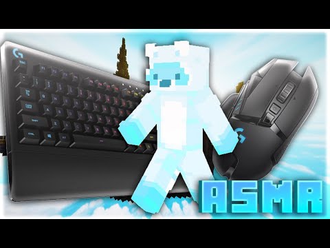Logitech G123 & G502 Mouse Sounds : Hypixel Bedwars 4v4s 🩵 - YouTube