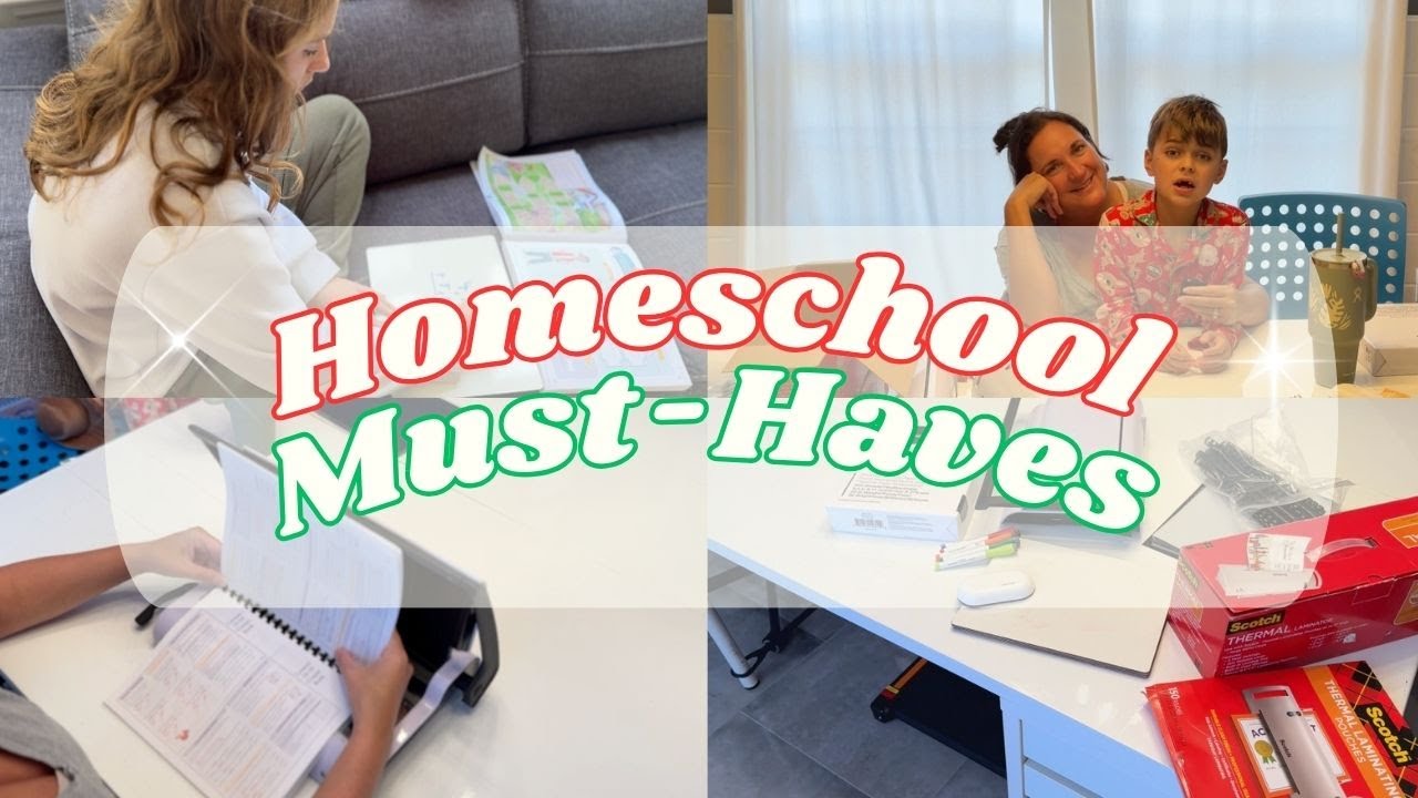 Homeschool Must-Haves 2025 #homeschooling - YouTube