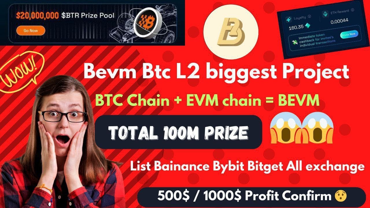 Bevm Btc L2 Project Rewords 100$M total.. একটার ভিতরে ৩ টা Airdrop😱😱😱 #Bevm #btc #layer2 # ...