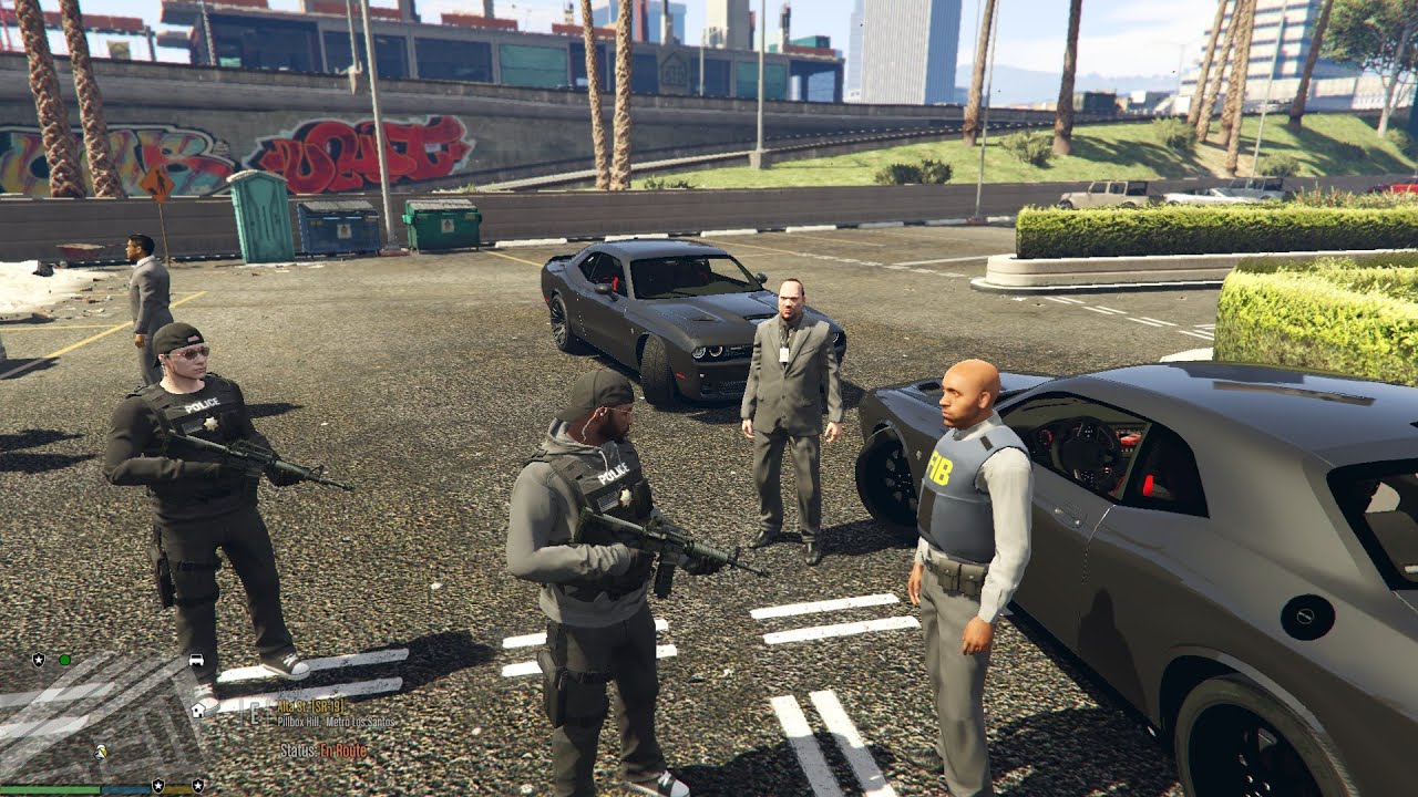 GTA5 LSPDFR OFFICER-JONES with the LSPD gang unit👮🏿‍ - YouTube