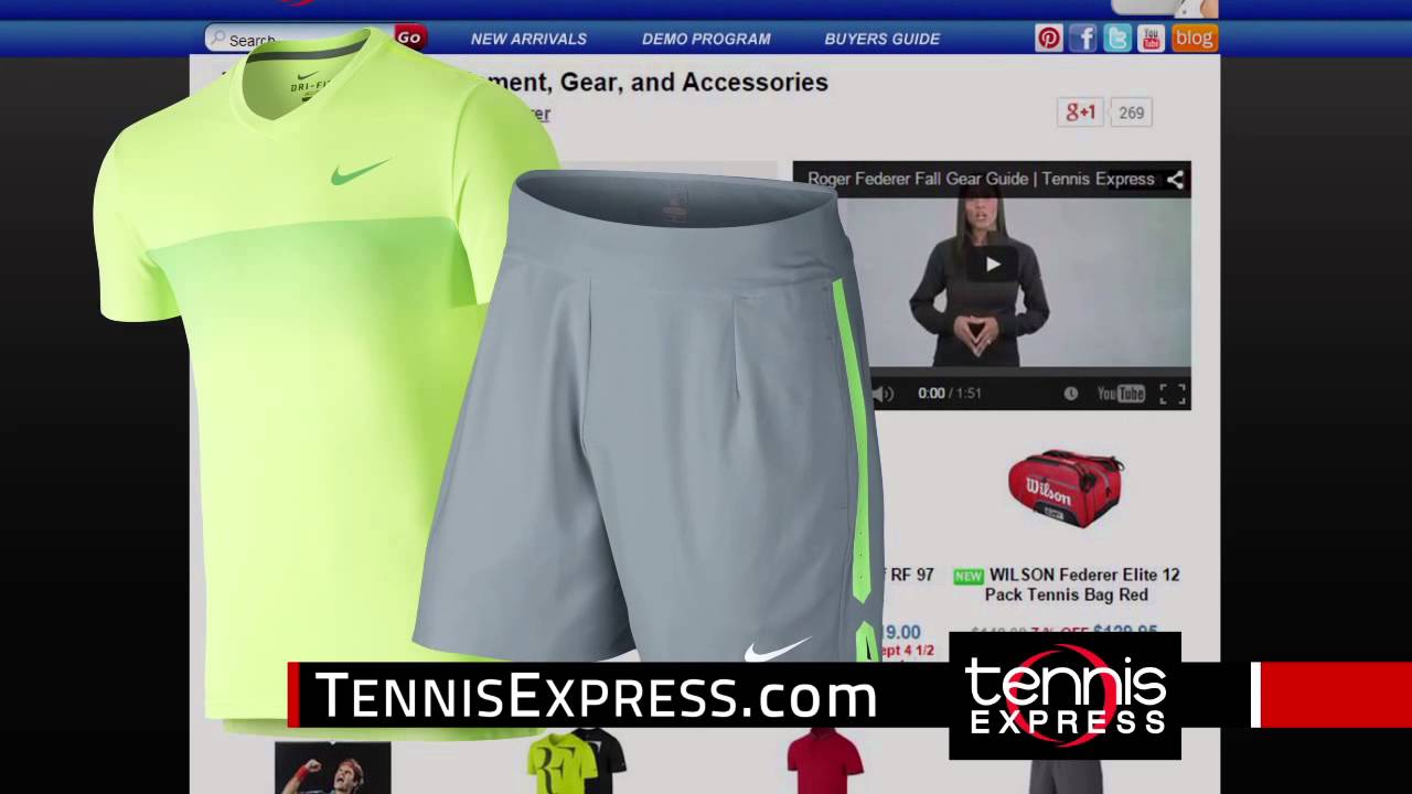 Tennis Express 30 Sec Commercial | Roger Federer and Maria Sharapova ...