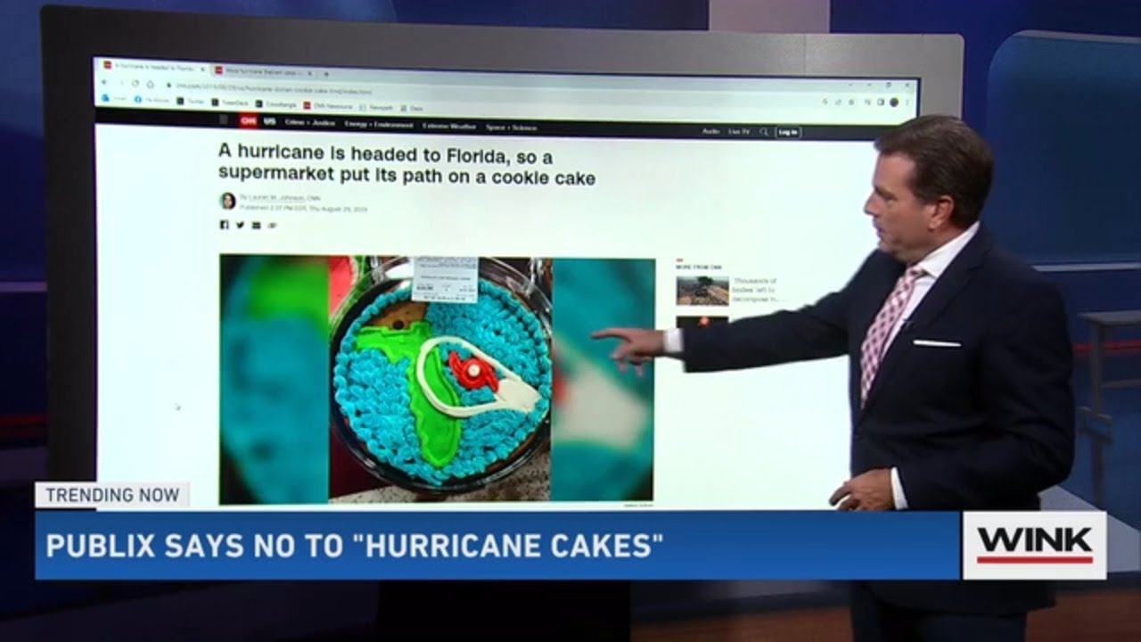 Publix to not bake or sell hurricane themed cakes - YouTube