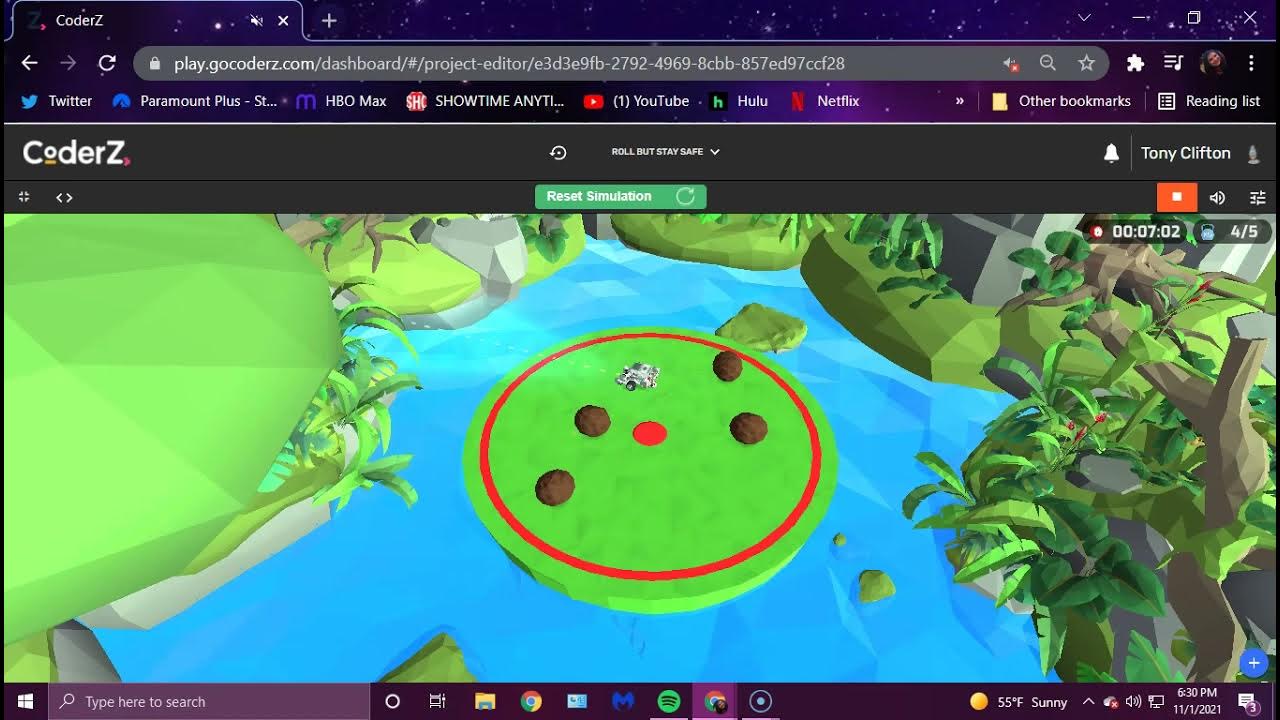 CoderZ Robotics 2021 preliminaries challenge mashup - YouTube