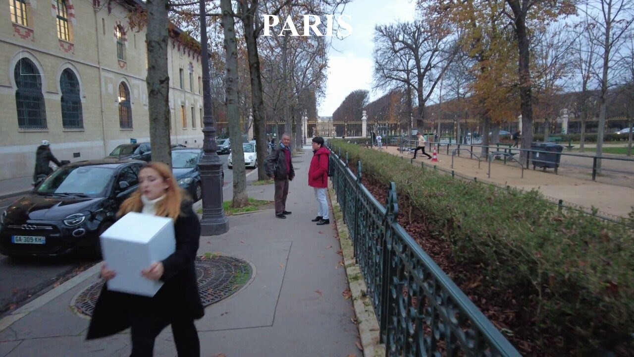 Paris, France - Andre Street - Europe - 4k - 60fps - Walking - YouTube