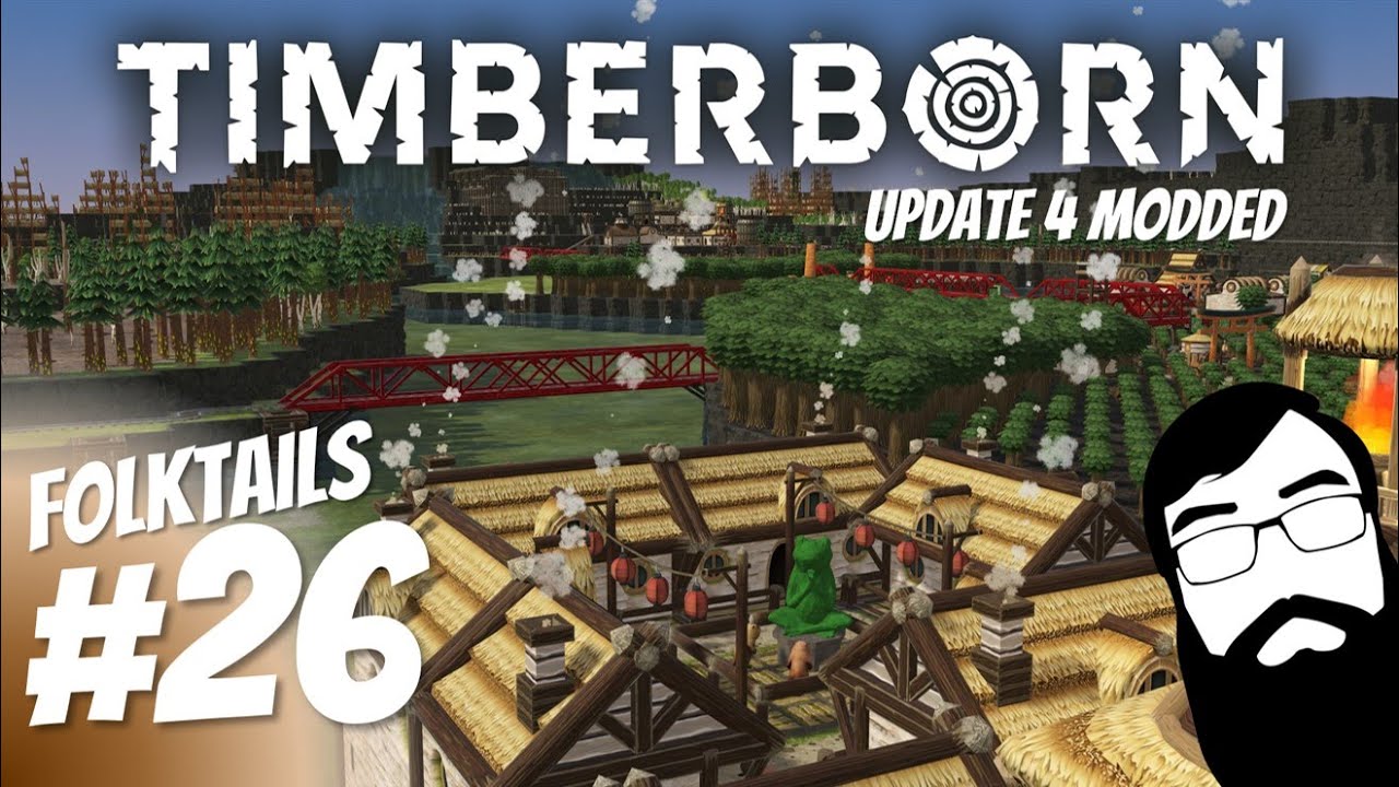 Adding appeal to our housing with the Modular Roofing mod! Timberborn ...