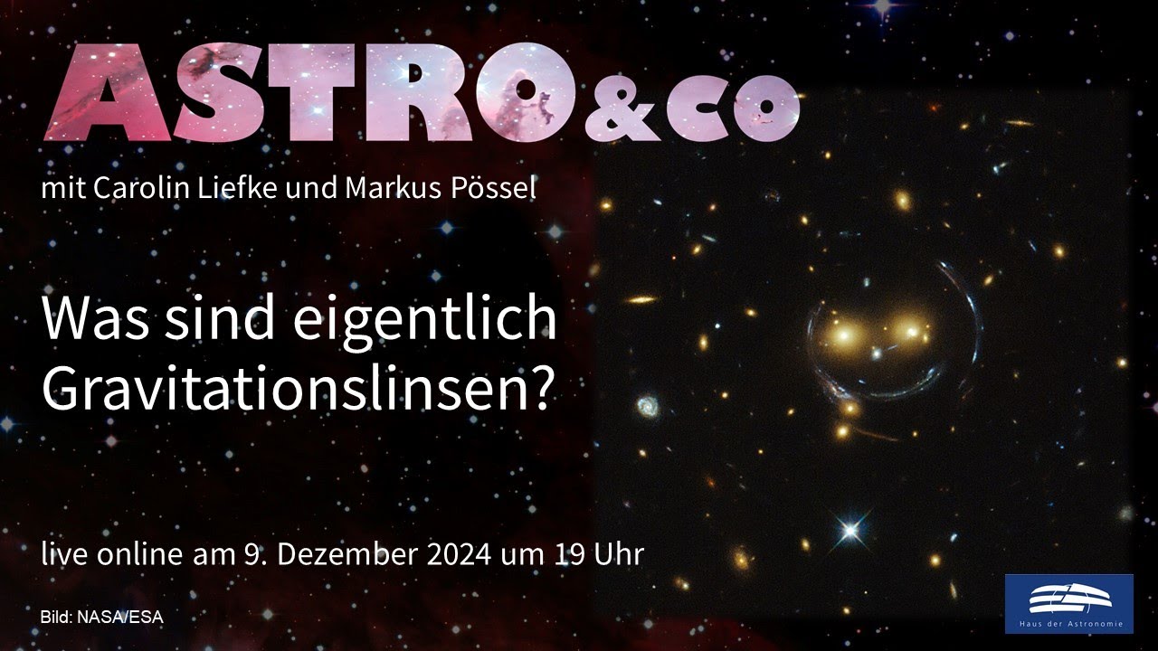 Was sind eigentlich Gravitationslinsen? - YouTube