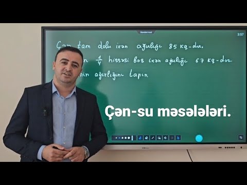 Qəbula dəfələrlə düşmüş çən-su məsələsinin 2 fərqli formada həlli. Hafis Yaqublu.