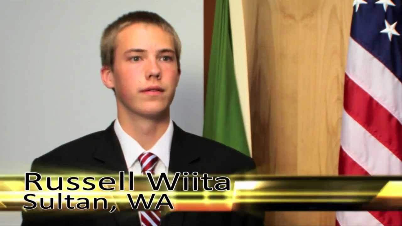 Student Scholarships Recipient: Russell Wiita - YouTube