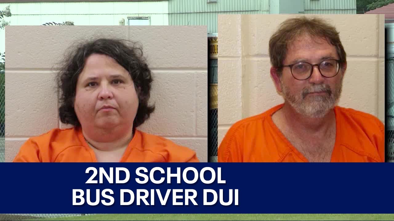 Second Georgia school bus driver arrested for DUI, officials say - YouTube