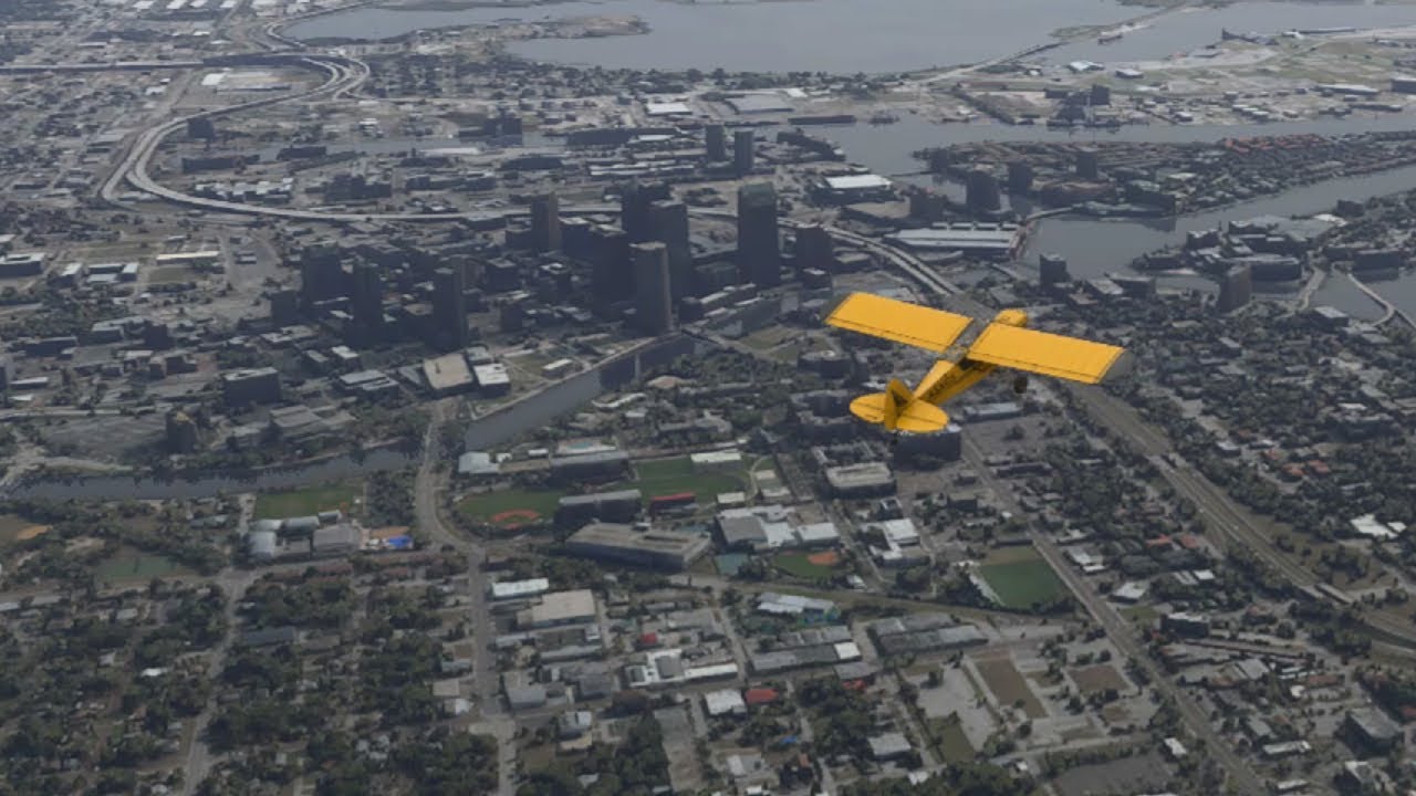 Microsoft Flight Simulator 2020 Tampa, Florida, America USA Gameplay ...