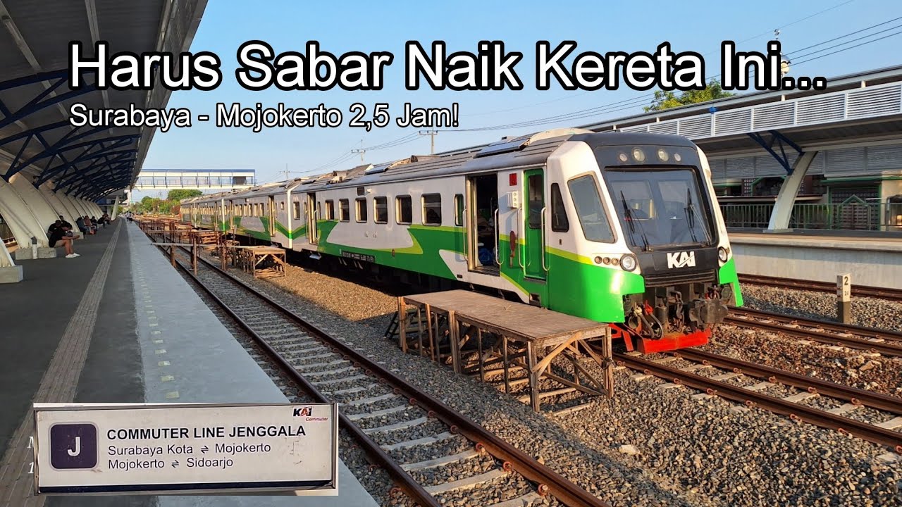 [TRIP REPORT] Jalan-jalan Bersama Commuter Line Jenggala - YouTube
