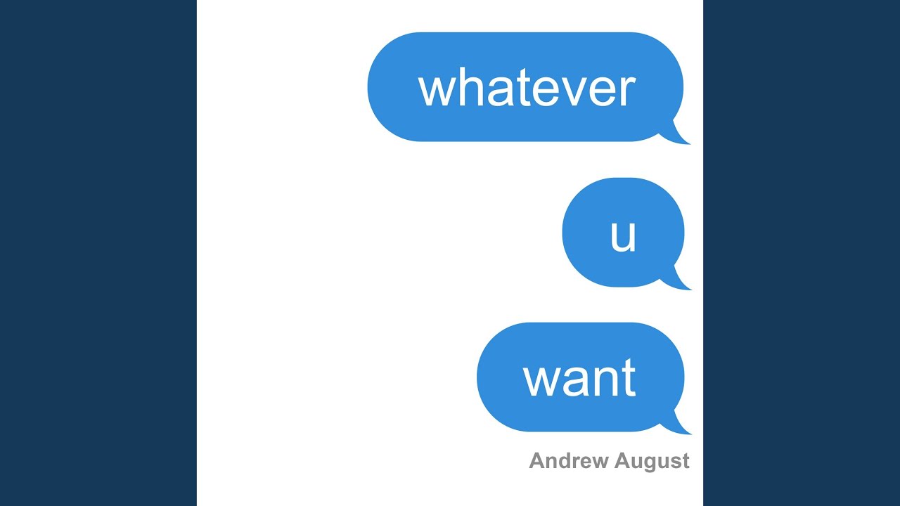 Whatever U Want - YouTube