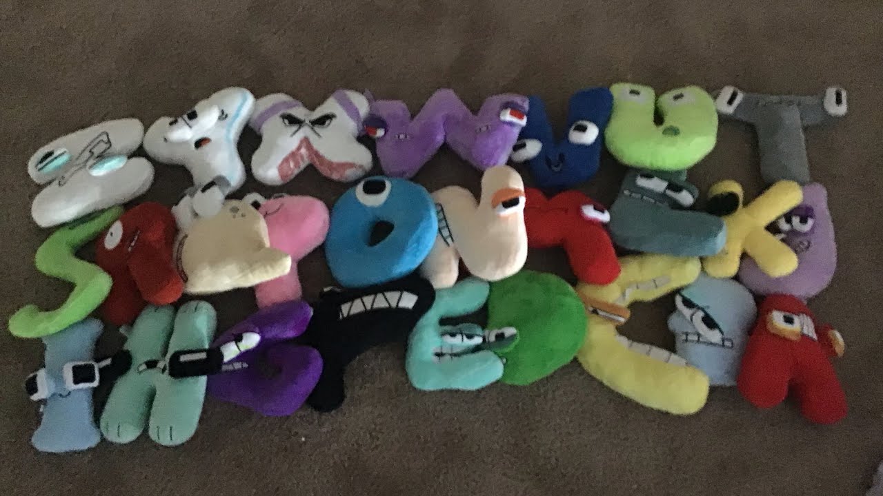 Alphabet lore plush - YouTube