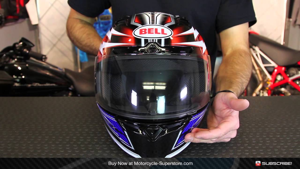 Bell Vortex Patriot Helmet from Motorcycle-Superstore.com - YouTube